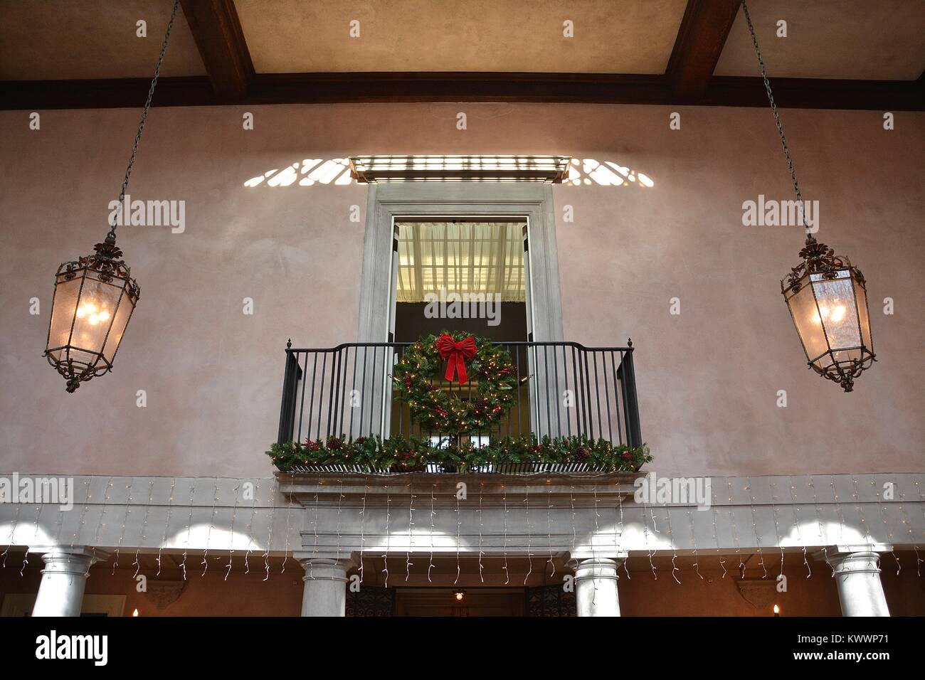 The Hyde Collection/Museum decorated for the Christmas and Holiday ...
