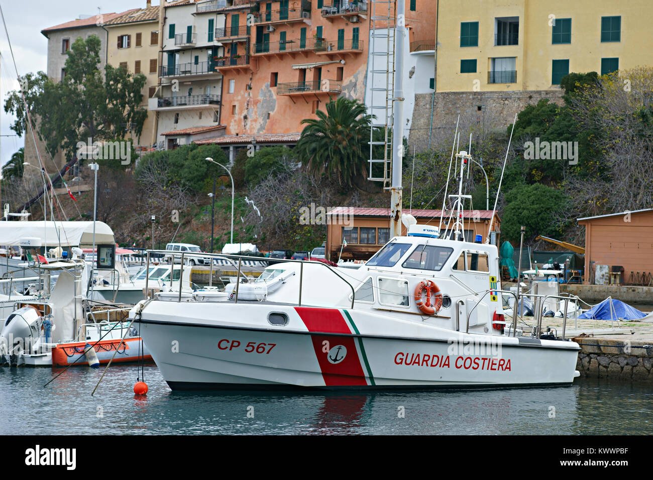 Italian coast guard guardia costiera hi-res stock photography and ...