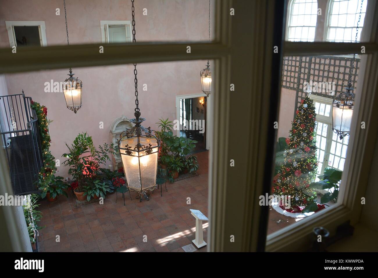 The Hyde Collection/Museum decorated for the Christmas and Holiday ...