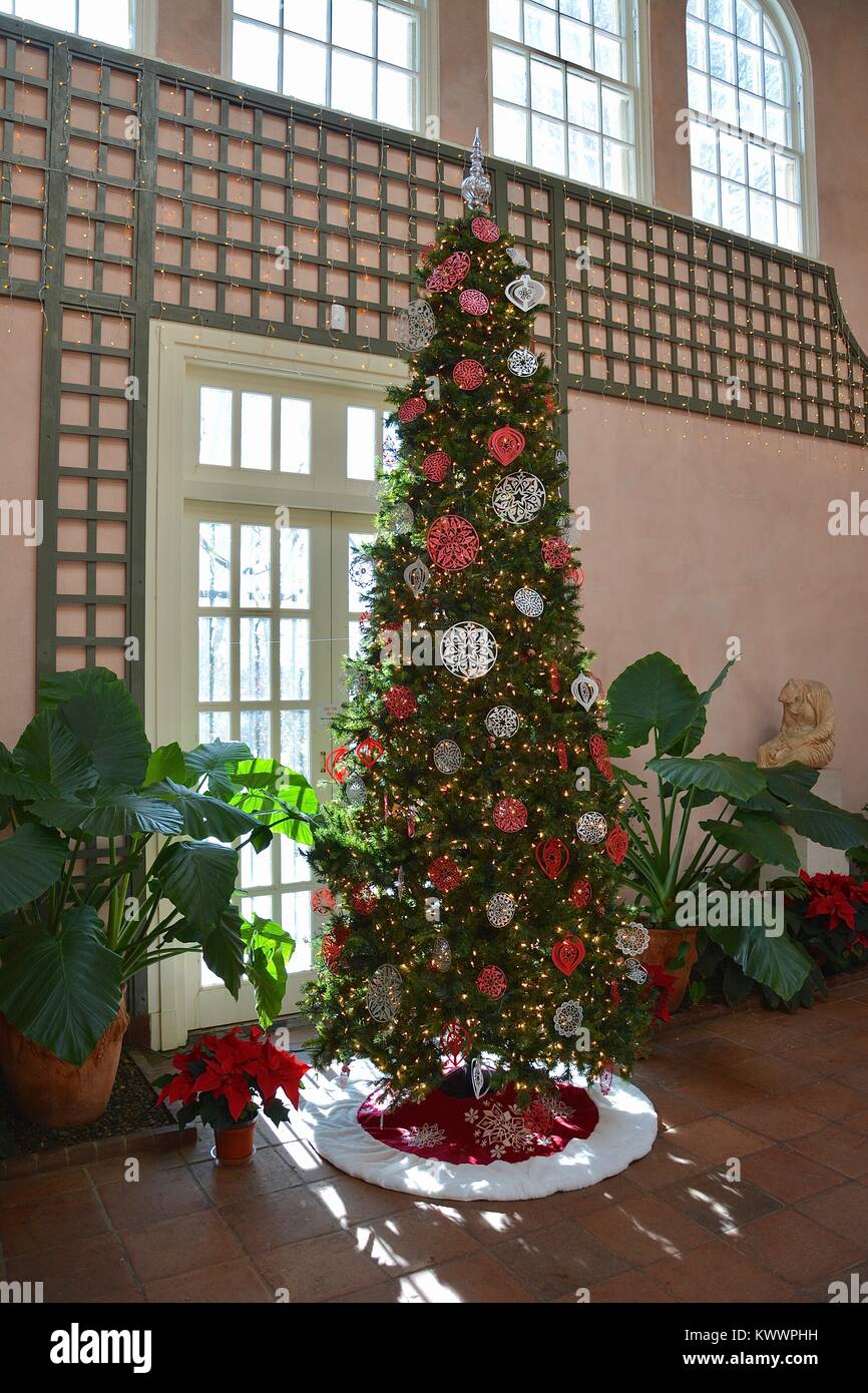 The Hyde Collection/Museum decorated for the Christmas and Holiday ...