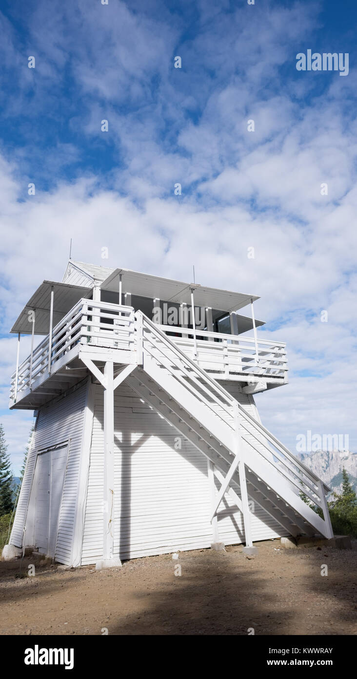 Girard Fire Lookout Stock Photo - Alamy