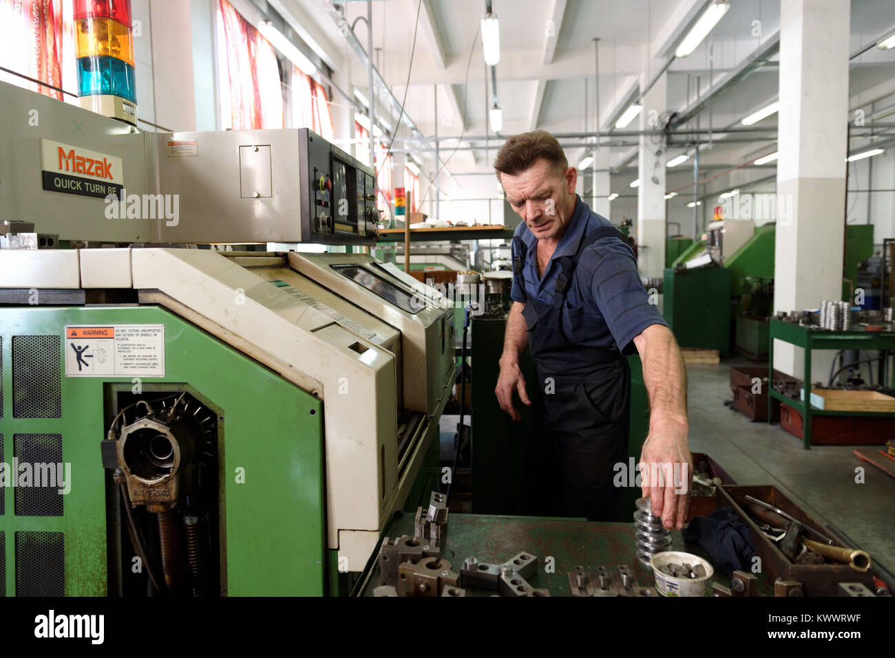 Workers of the holding Lenpolygraphmash on his workplaces Stock Photo ... Workers of the holding Lenpolygraphmash on his workplaces Stock Photo ...