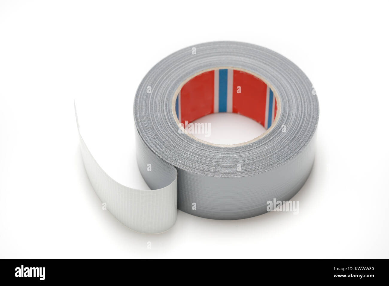 sellotape, scotch, painter and duct tape on a white background Stock ...