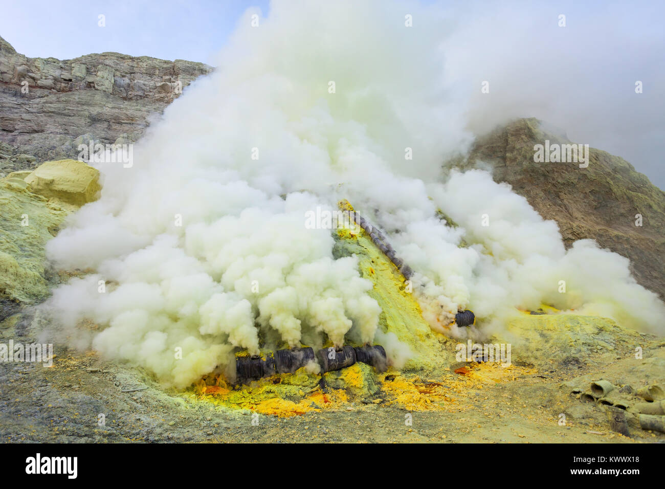 Sulfur mine hi-res stock photography and images - Alamy