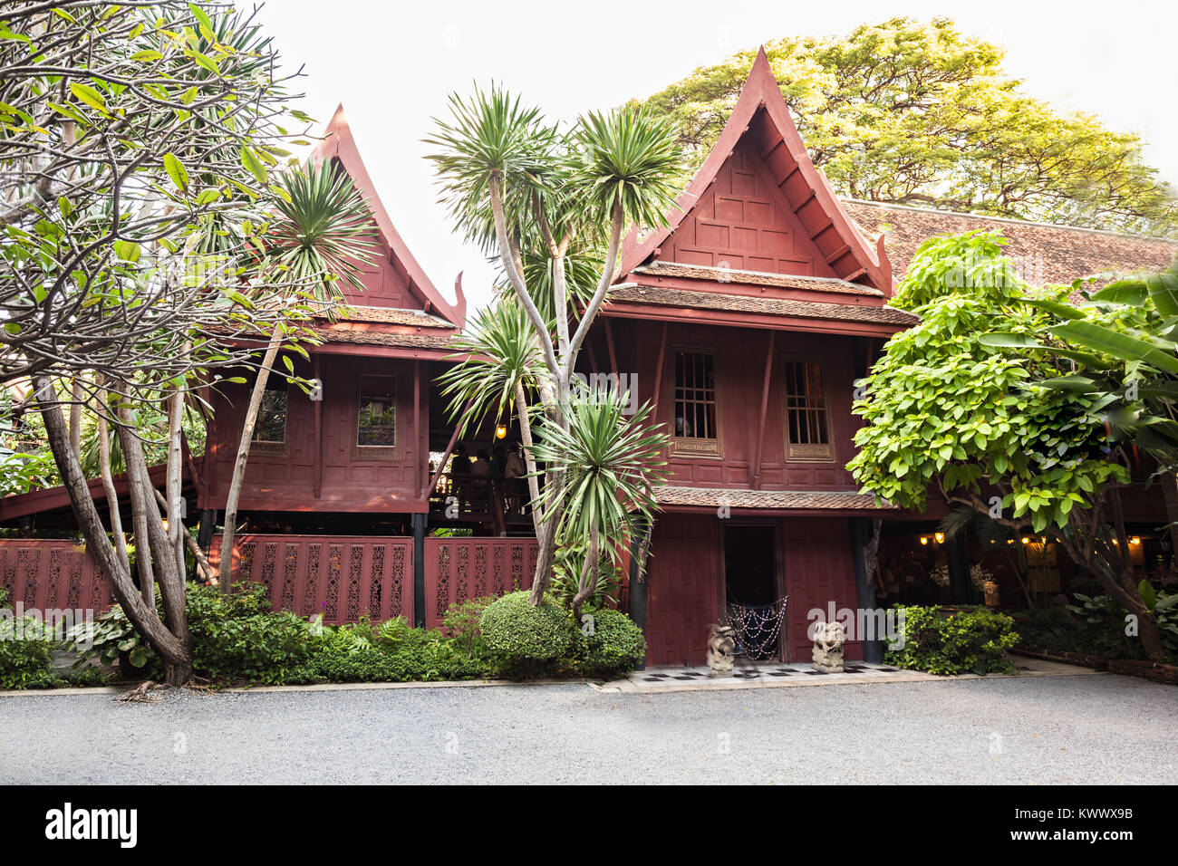The Jim Thompson House is a museum in Bangkok, Thailand Stock Photo - Alamy