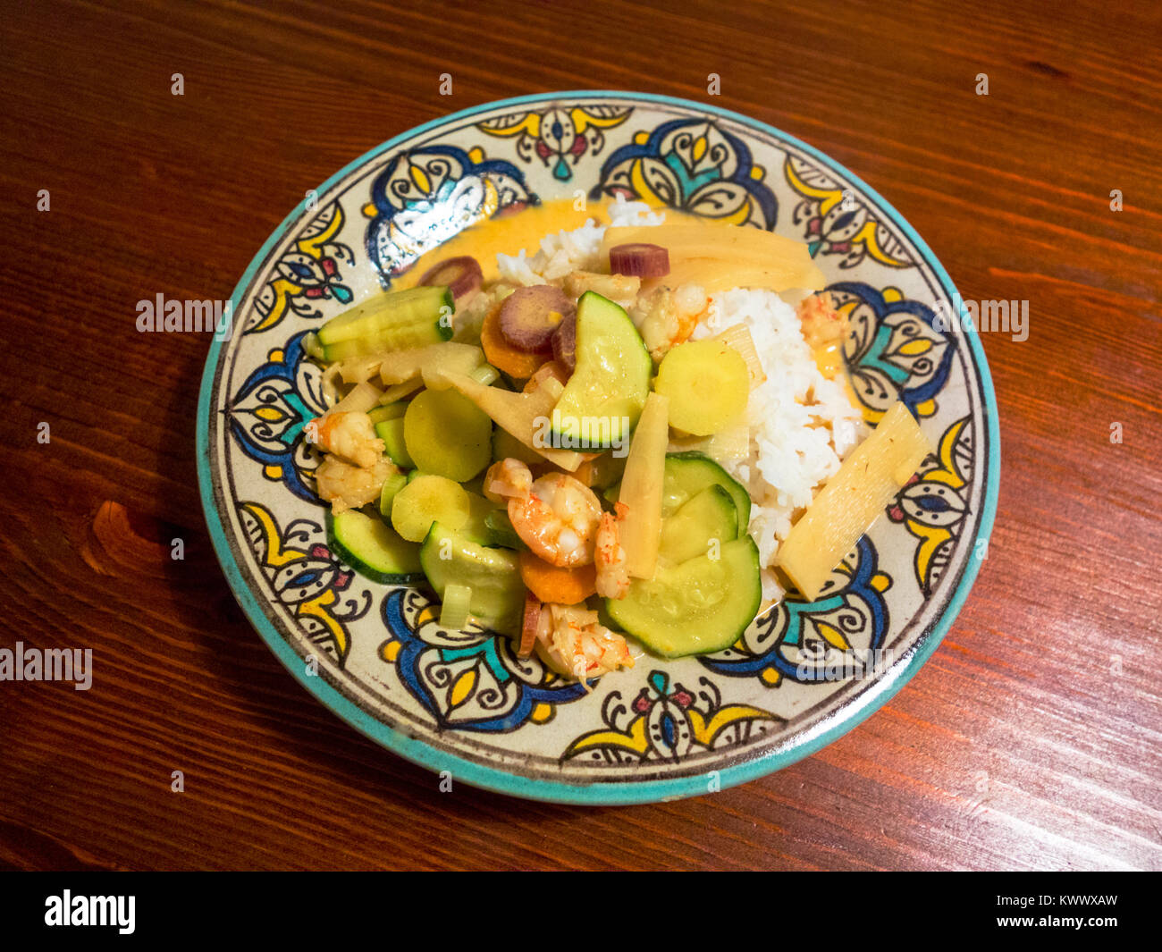Thai red curry Stock Photo - Alamy