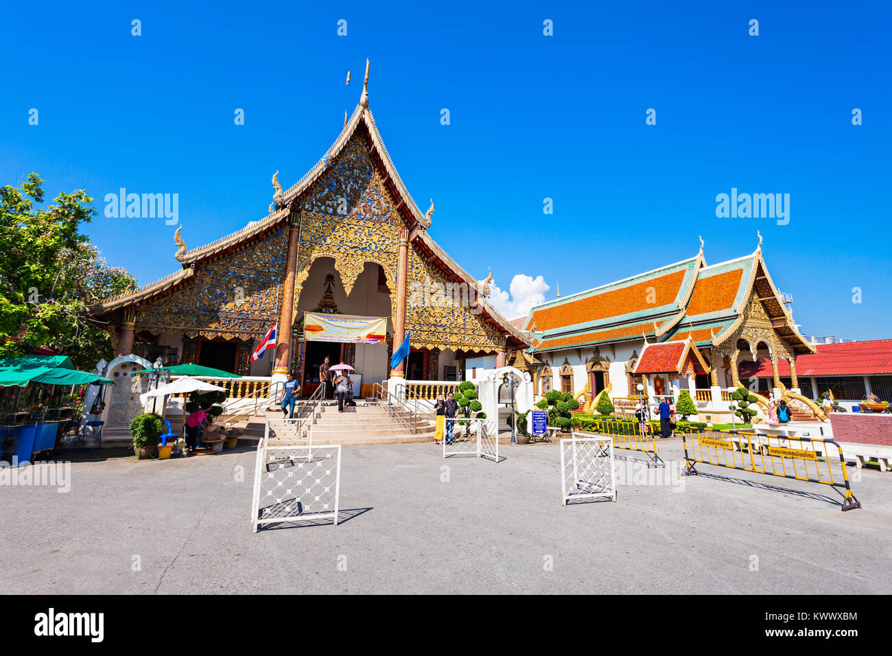 Wat Chiang Man Temple in Chiang Mai, Thailand Stock Photo - Alamy
