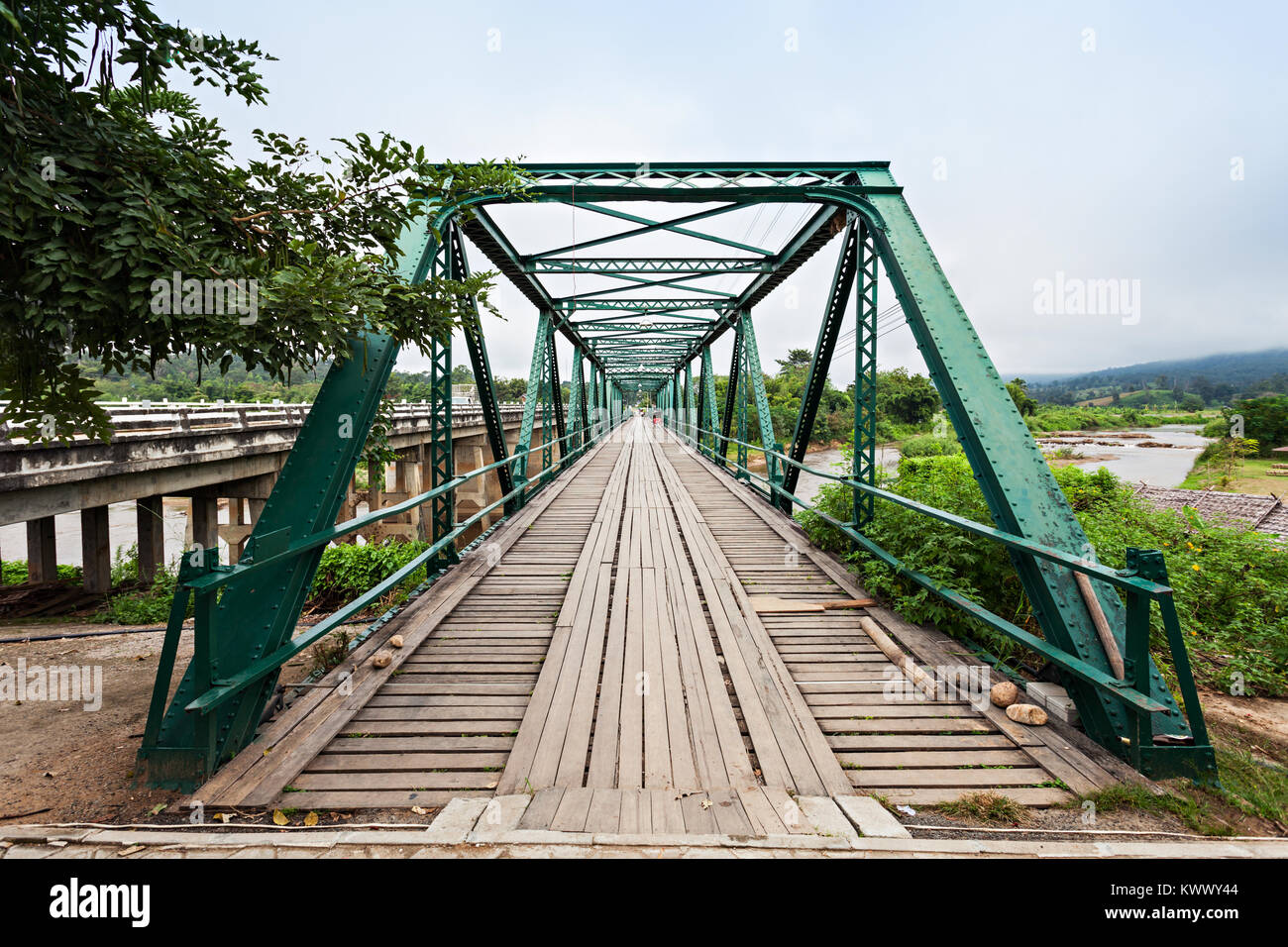 World War II Memorial Bridge in Pai, Mae Hong Son Province, nothern ...