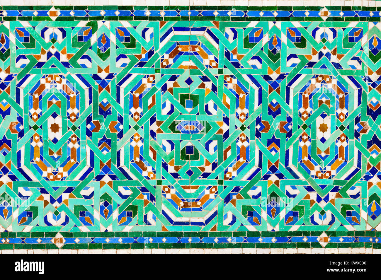 The Hassan II Mosque exterior pattern in Casablanca, Morocco. Very ...