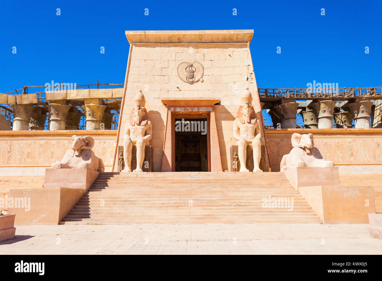 Ouarzazate Atlas Film studios in Morocco. Moroccan Atlas Studios is one of the largest movie ...