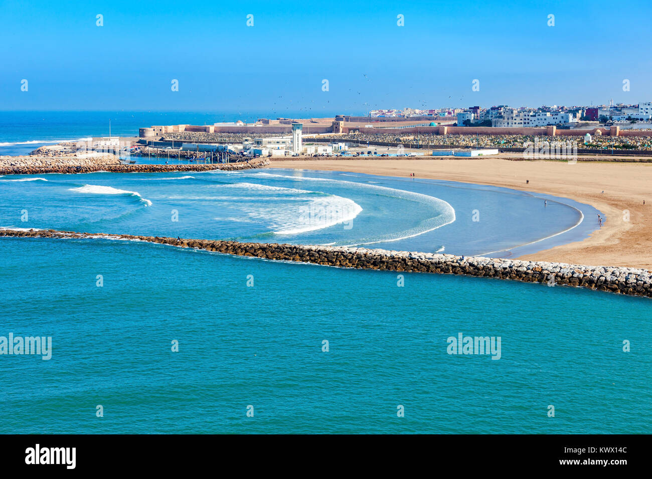 Rabat morocco aerial hi-res stock photography and images - Alamy