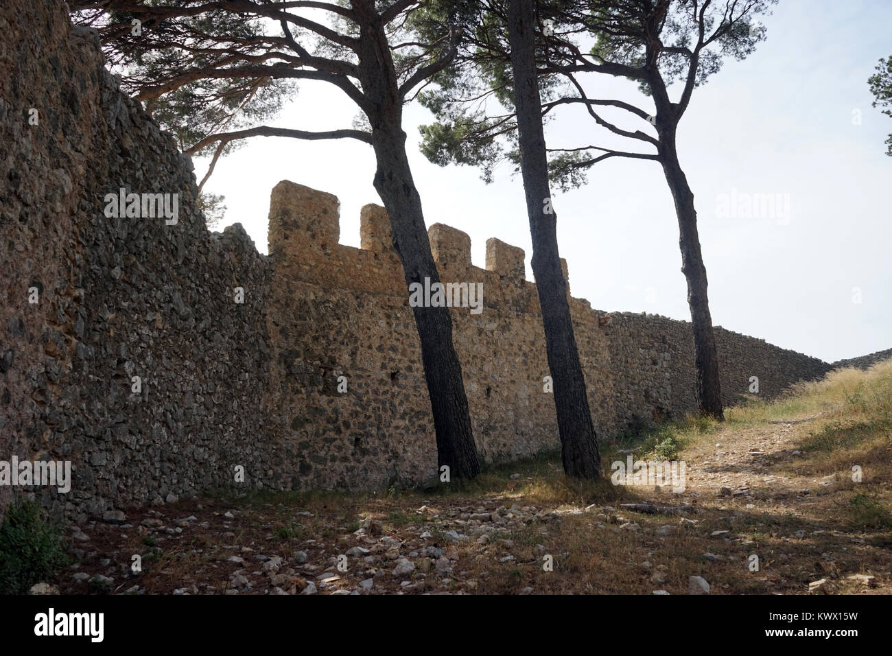 Inside ruined castle hi-res stock photography and images - Alamy