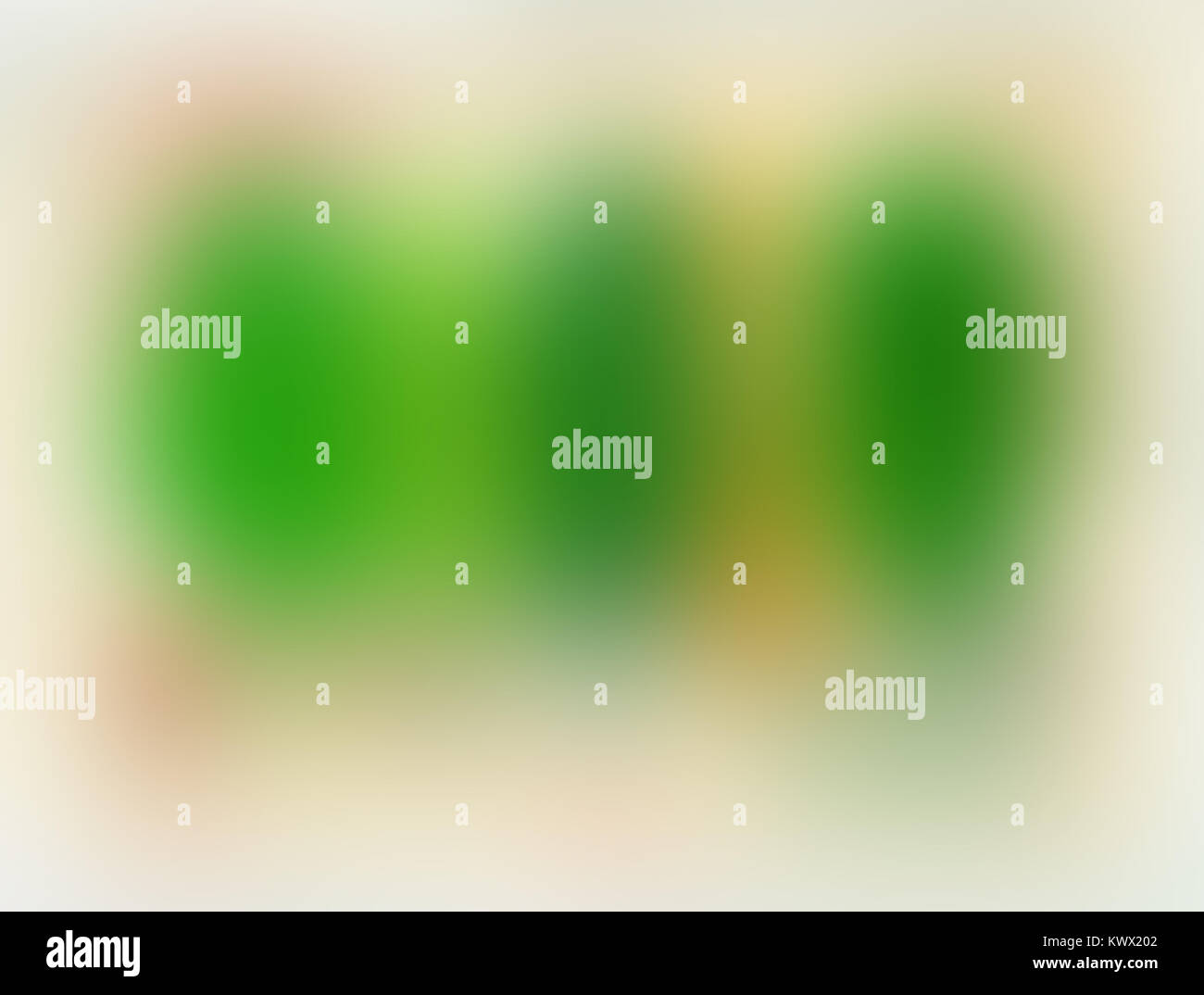 The varicolored blur Abstract picture in green and yellow Stock Photo ...