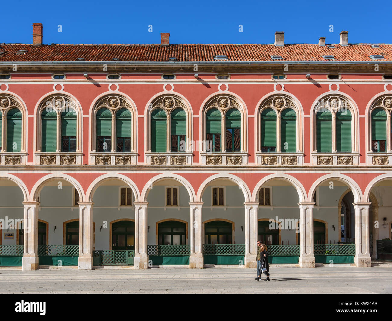 Prokurative/ Republic Square, Split, Croatia Stock Photo - Alamy