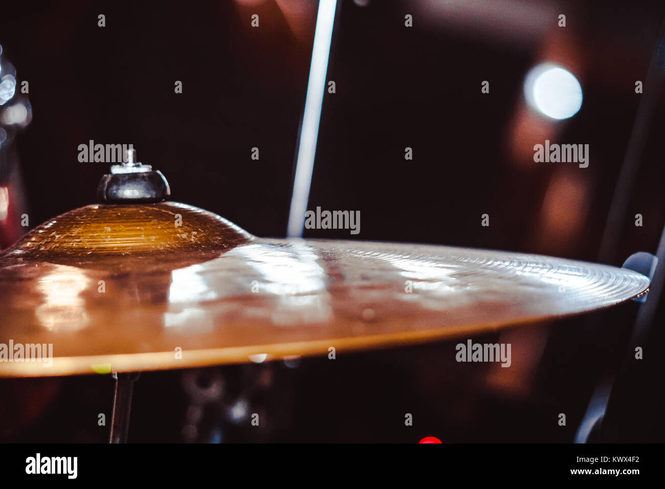 Set of plates of the drum closeup Stock Photo - Alamy