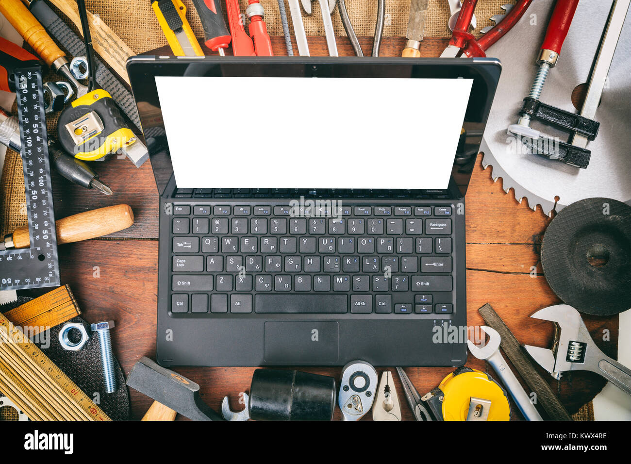 Laptop repair tools hi-res stock photography and images - Alamy