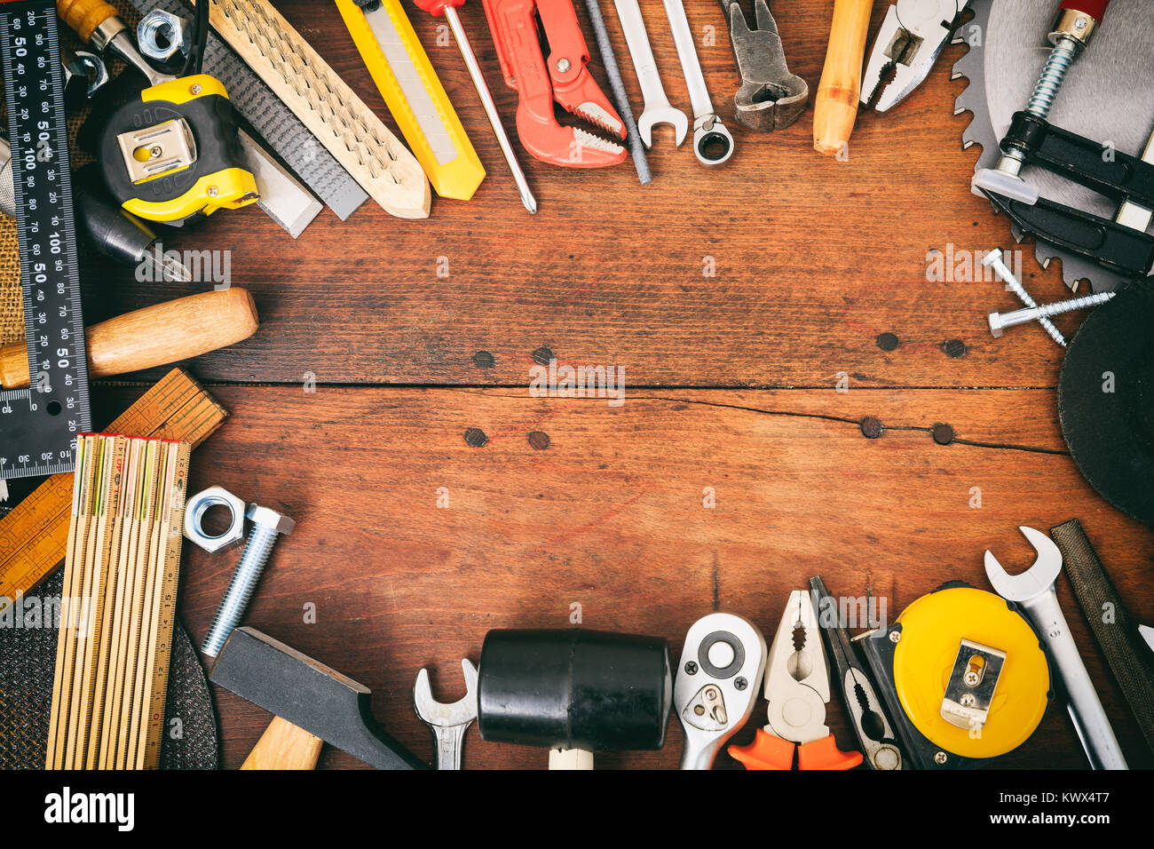 Variety of tools hi-res stock photography and images - Alamy