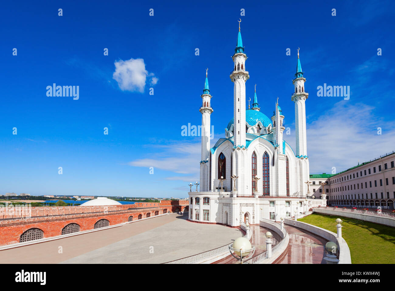 The Kul Sharif Mosque is a one of the largest mosques in Russia. The ...