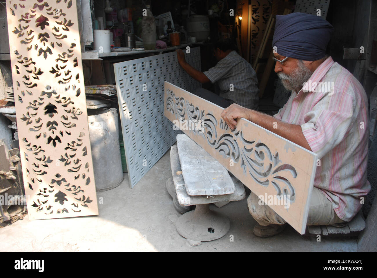 Indian carpenter hi-res stock photography and images - Alamy
