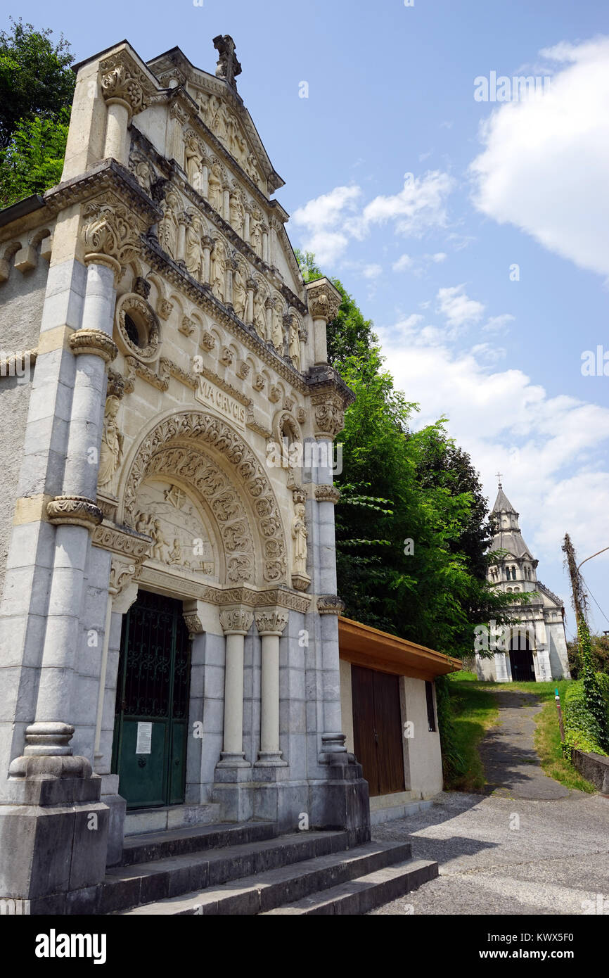 Chapel in Sanctuary of Betharram, France Stock Photo - Alamy