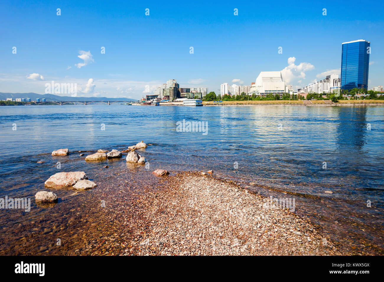 Yenisey river siberia