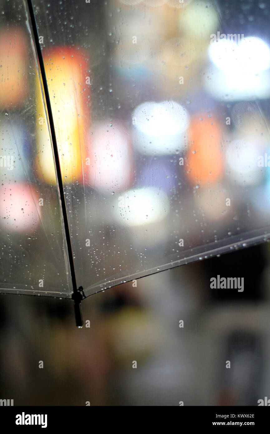 Tokyo night rain hi-res stock photography and images - Alamy