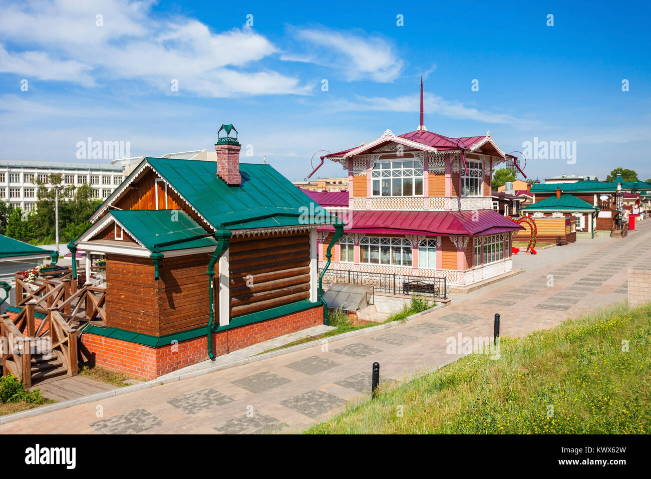 Log buildings russia hi-res stock photography and images - Alamy