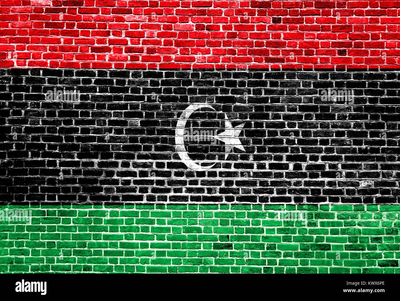 Old libya flag hi-res stock photography and images - Alamy