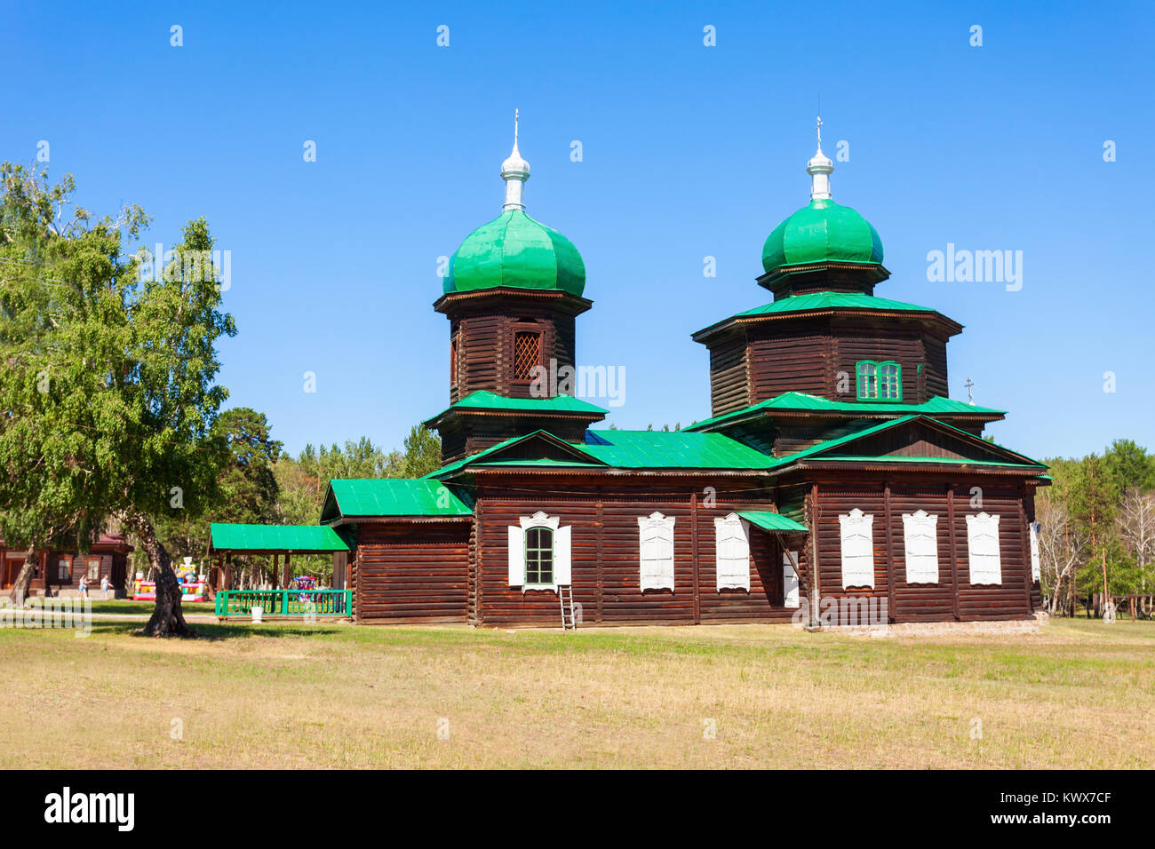Church of St. Nicholas is old believer church an exhibit of the ...