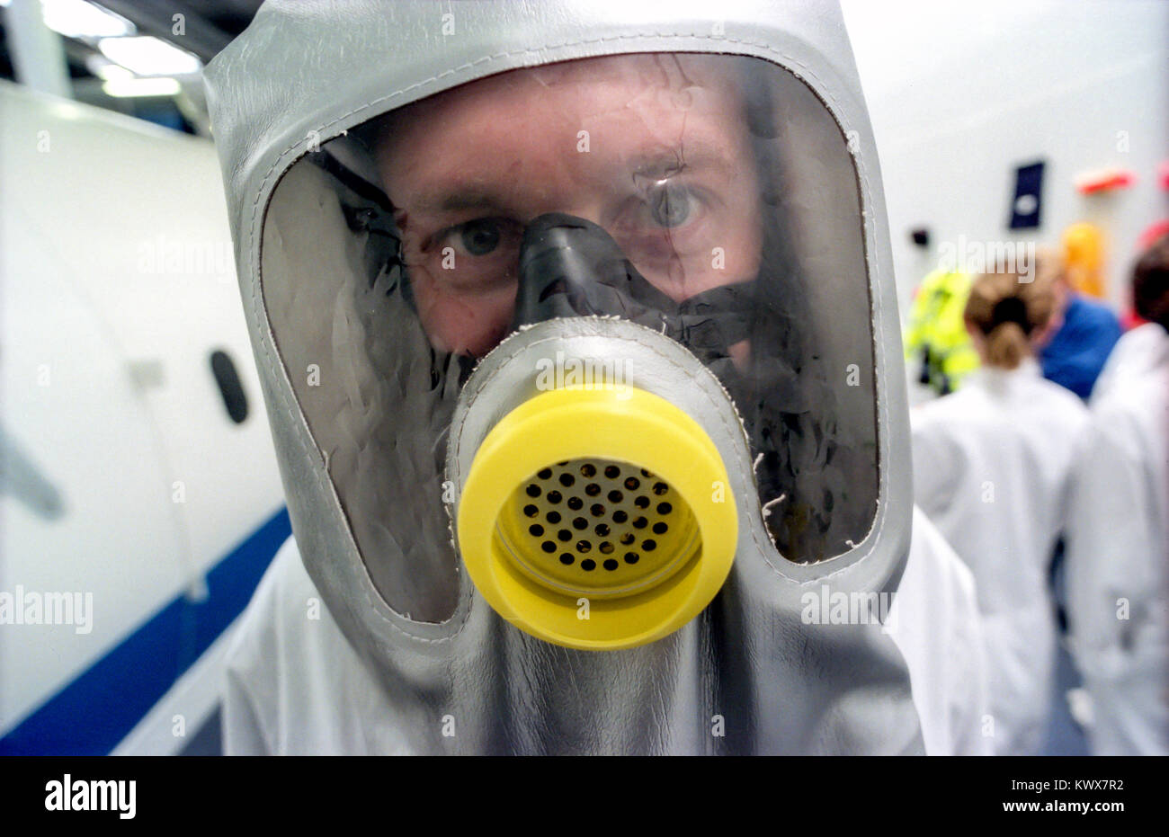Air 2000 crew training at Lowfield Heath in West Sussex Stock Photo - Alamy