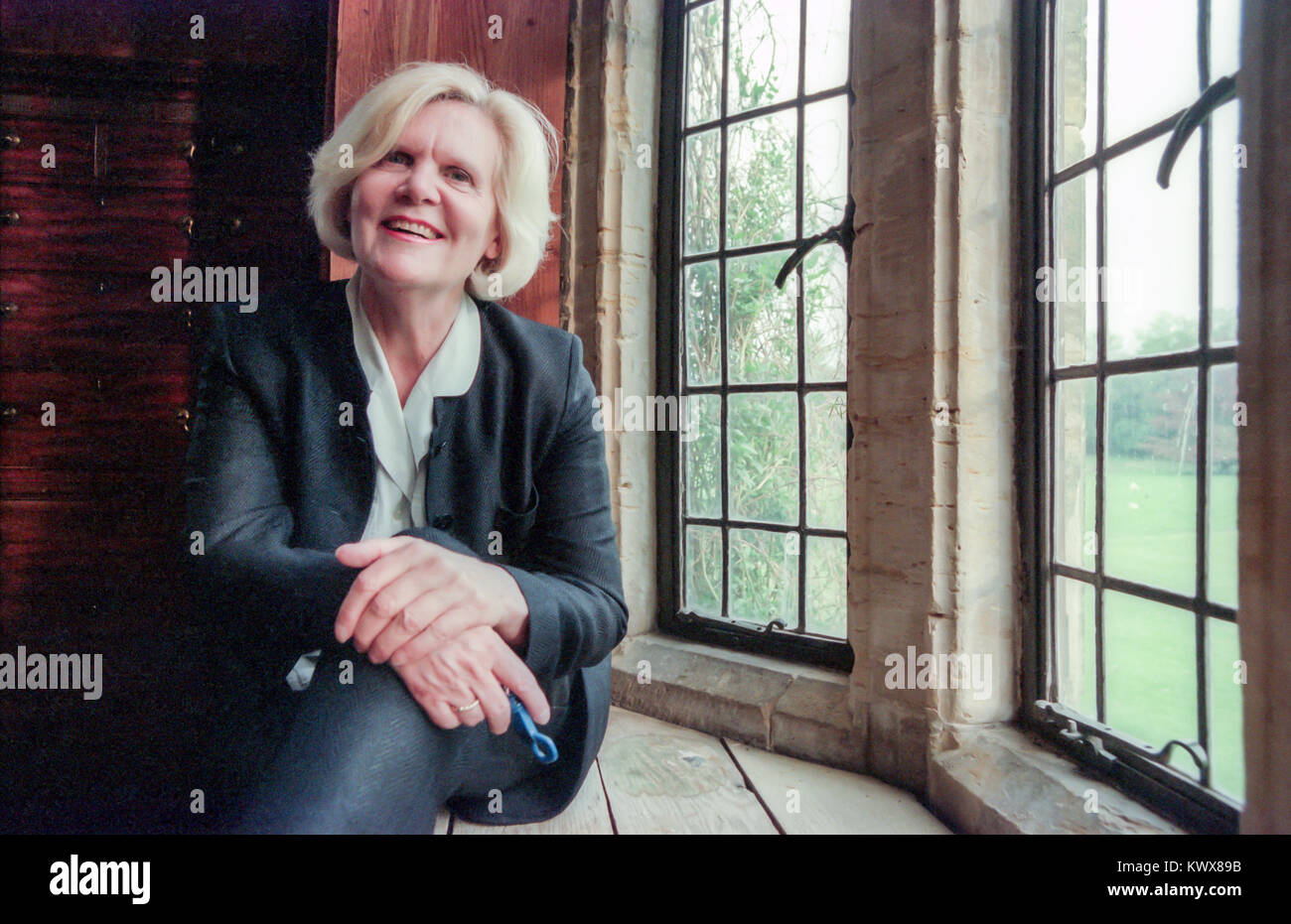Soprano opera star Anja Silja at Glyndebourne Festival Opera Stock ...