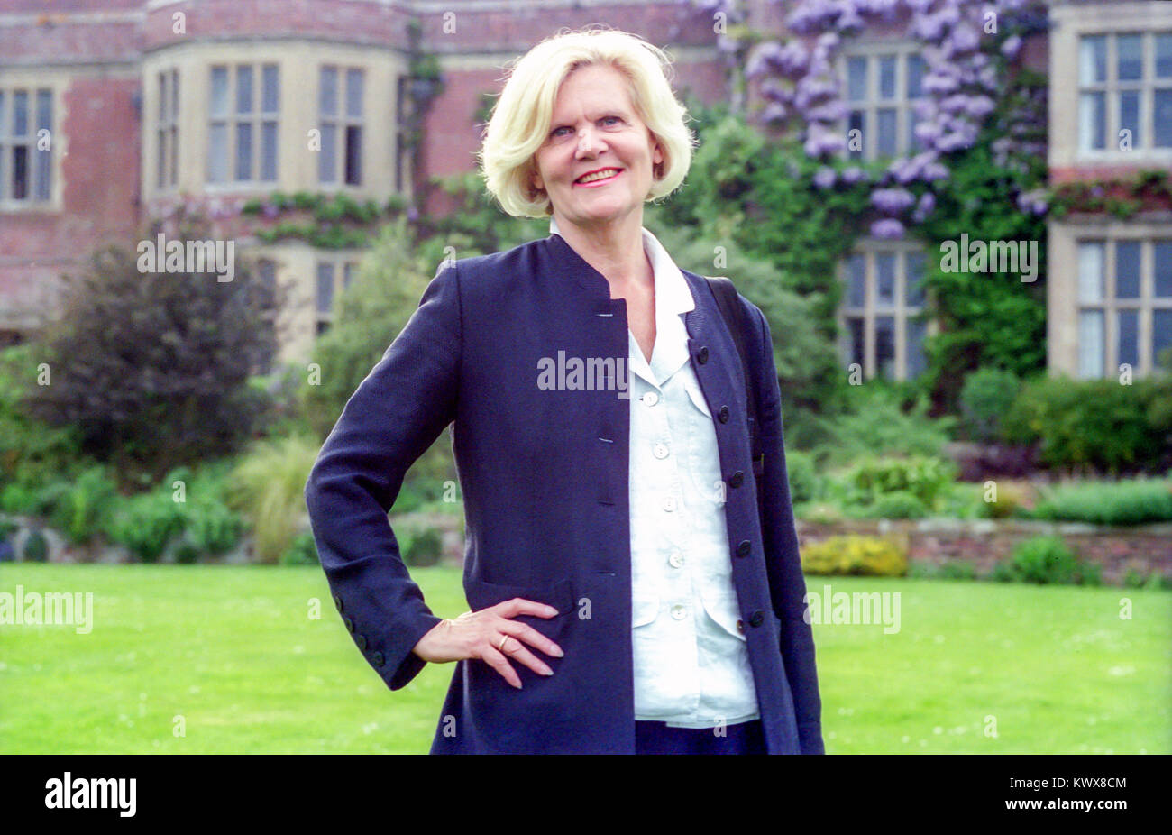 Soprano opera star Anja Silja at Glyndebourne Festival Opera Stock ...