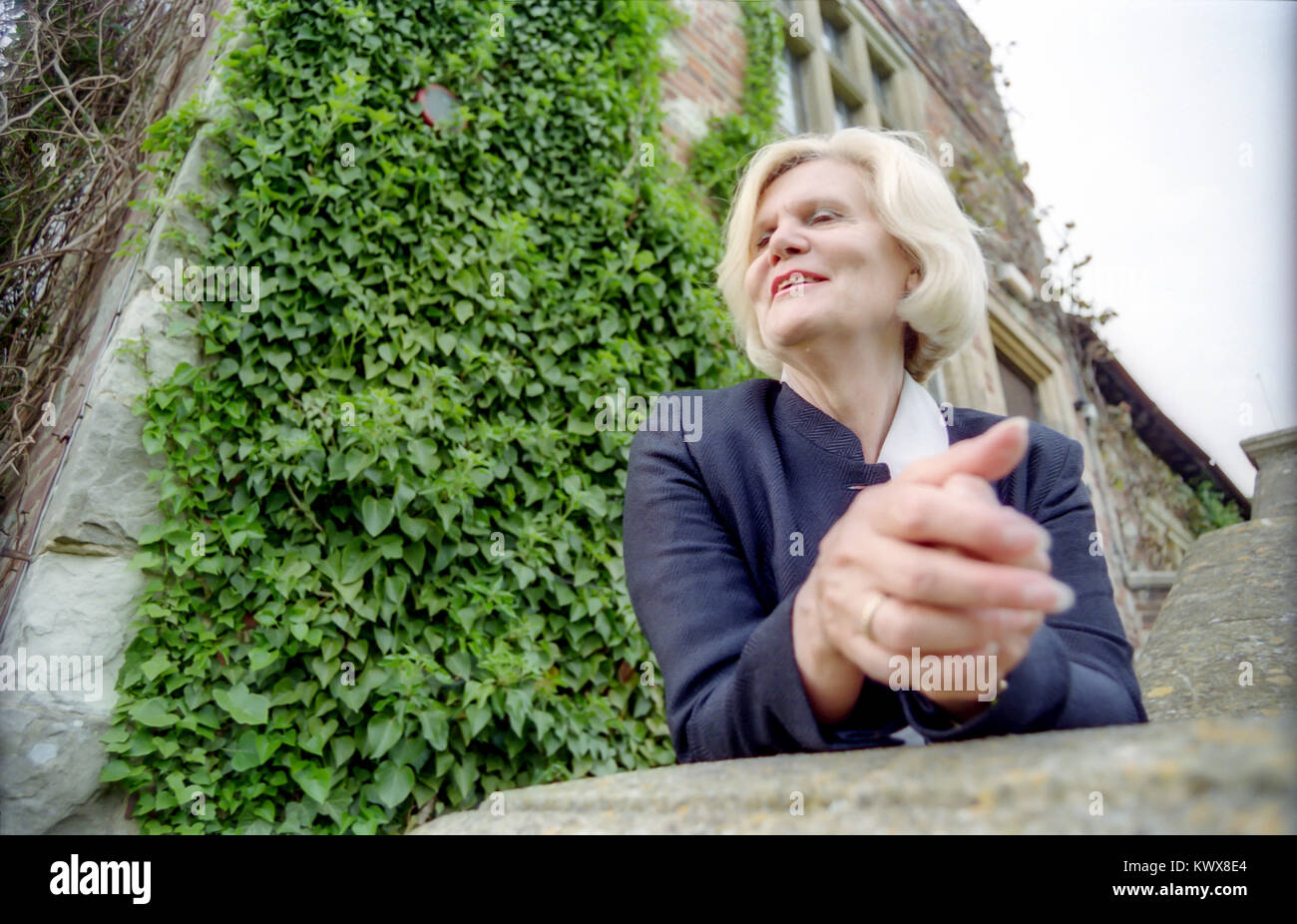 Soprano opera star Anja Silja at Glyndebourne Festival Opera Stock ...