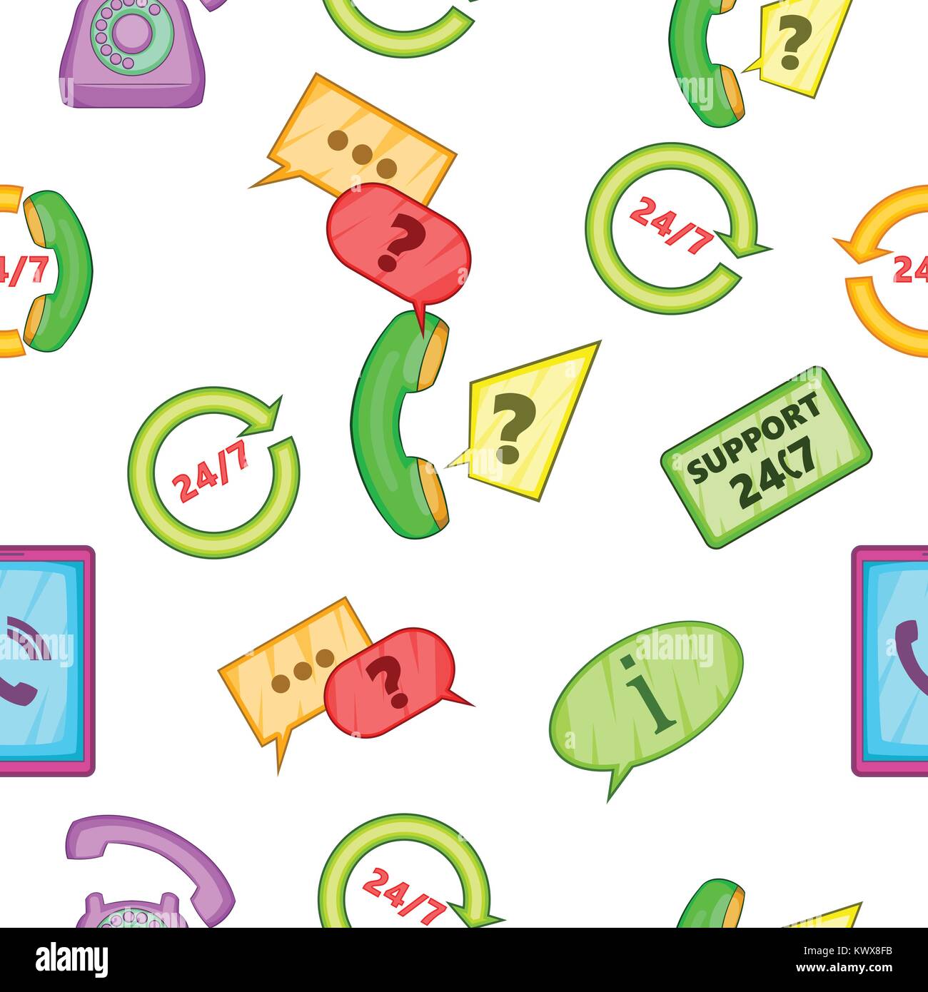 Support pattern. Cartoon illustration of support vector pattern for web ...