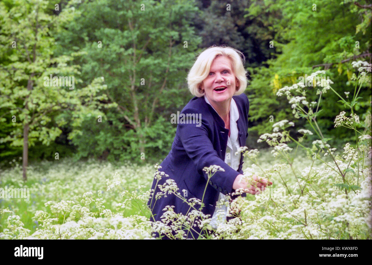 Soprano opera star Anja Silja at Glyndebourne Festival Opera Stock ...