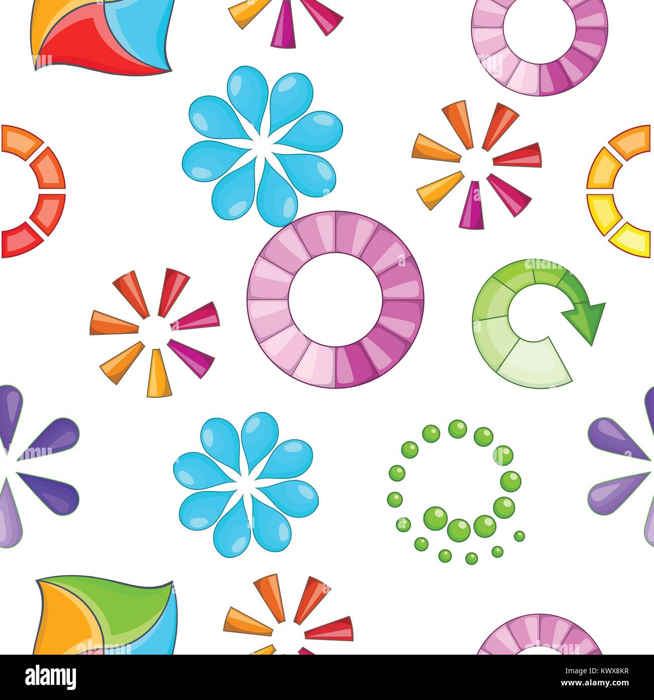 Download pattern. Cartoon illustration of download vector pattern for ...