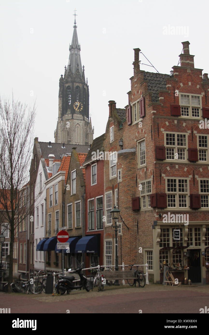 Building In Delft Stock Photo - Alamy