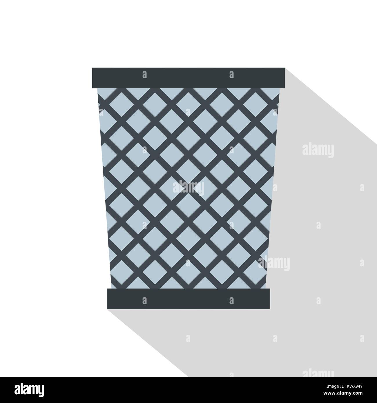 Wire recycling container Stock Vector Images - Alamy