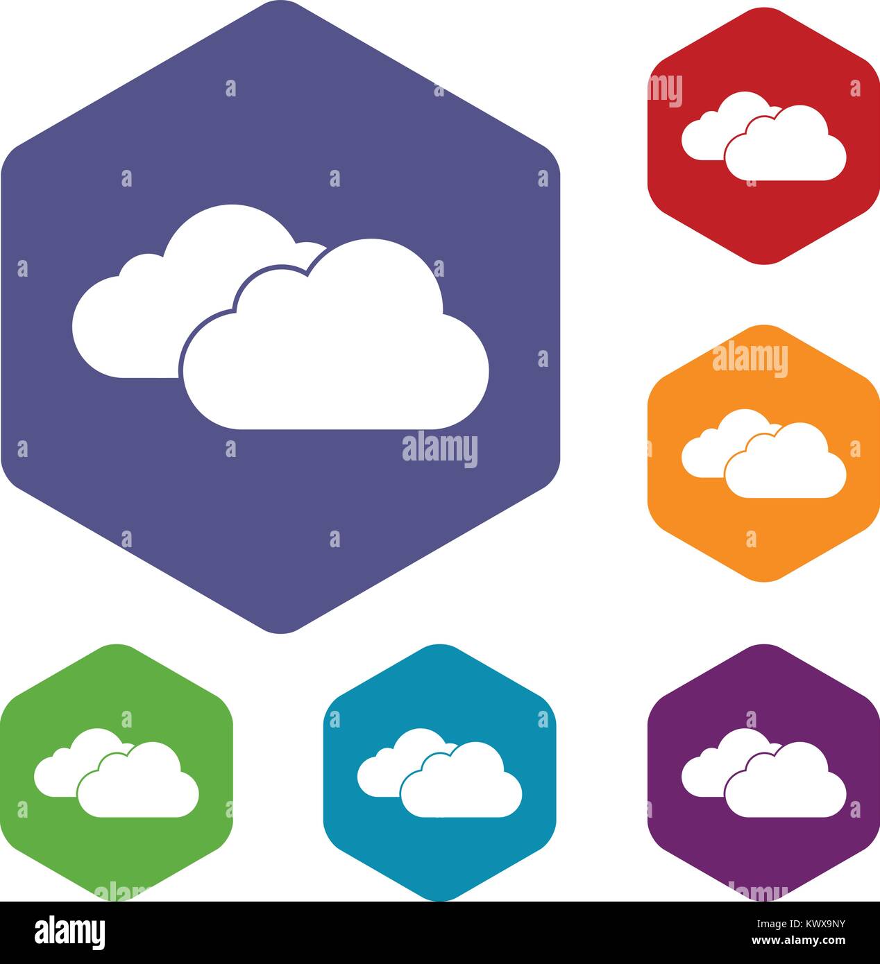 Clouds icons set Stock Vector Image & Art - Alamy Clouds icons set Stock Vector Image & Art - Alamy