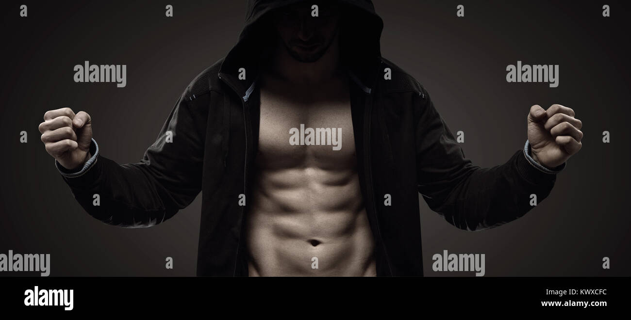 Making muscles hi-res stock photography and images - Alamy