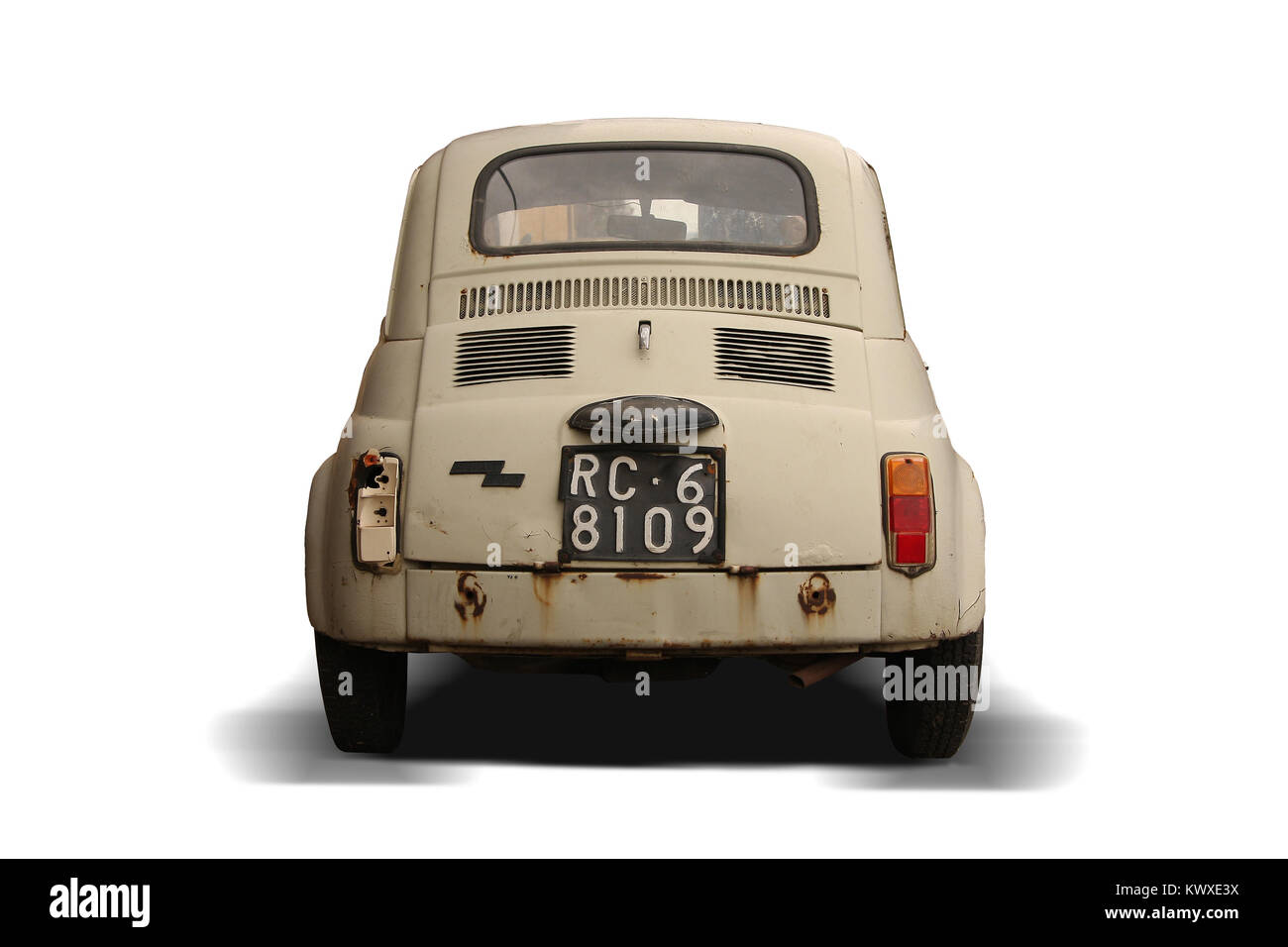 Crashed car Cut Out Stock Images & Pictures - Alamy