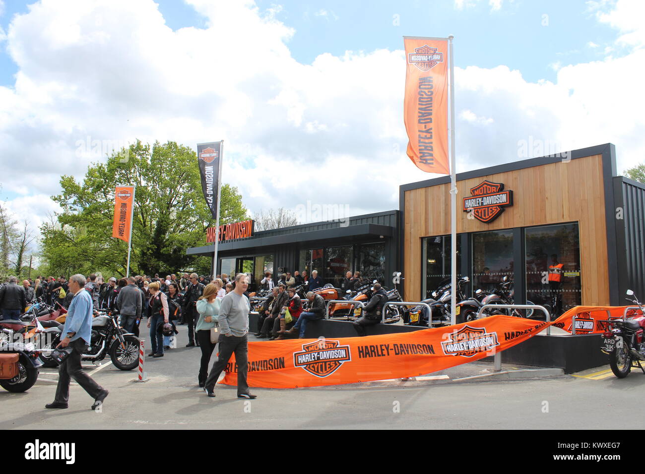 Harley Davidson Open Day - Reading (UK Stock Photo - Alamy