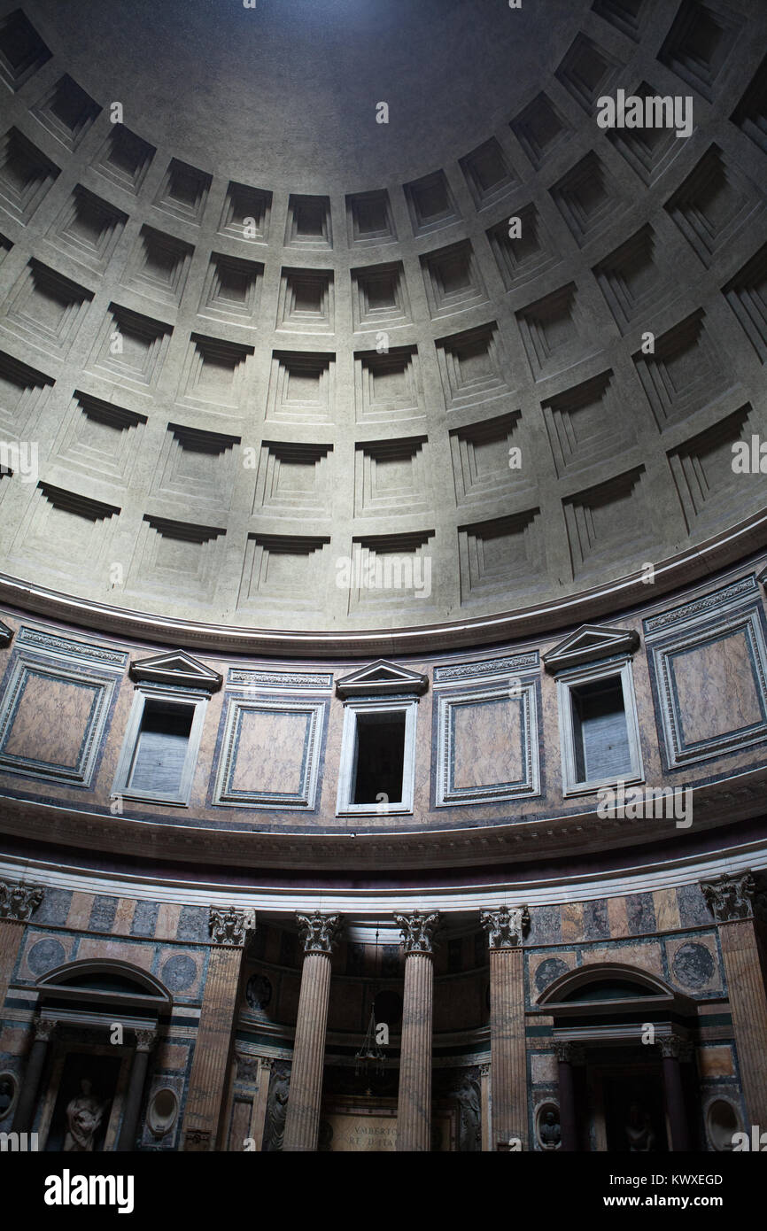 Pantheon in Rome, Italy . Pantheon was built as a temple to all the ...