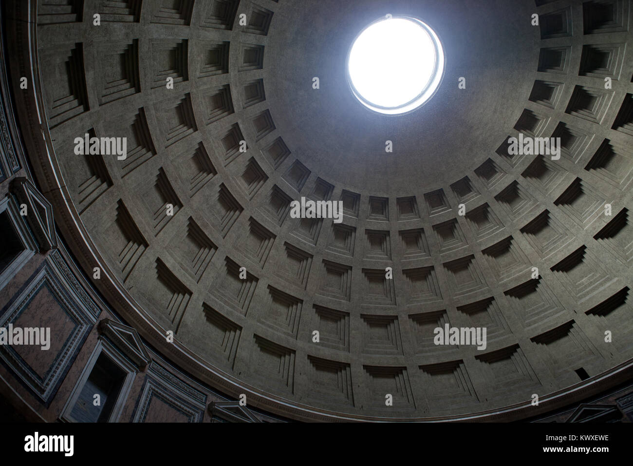 Pantheon in Rome, Italy . Pantheon was built as a temple to all the ...