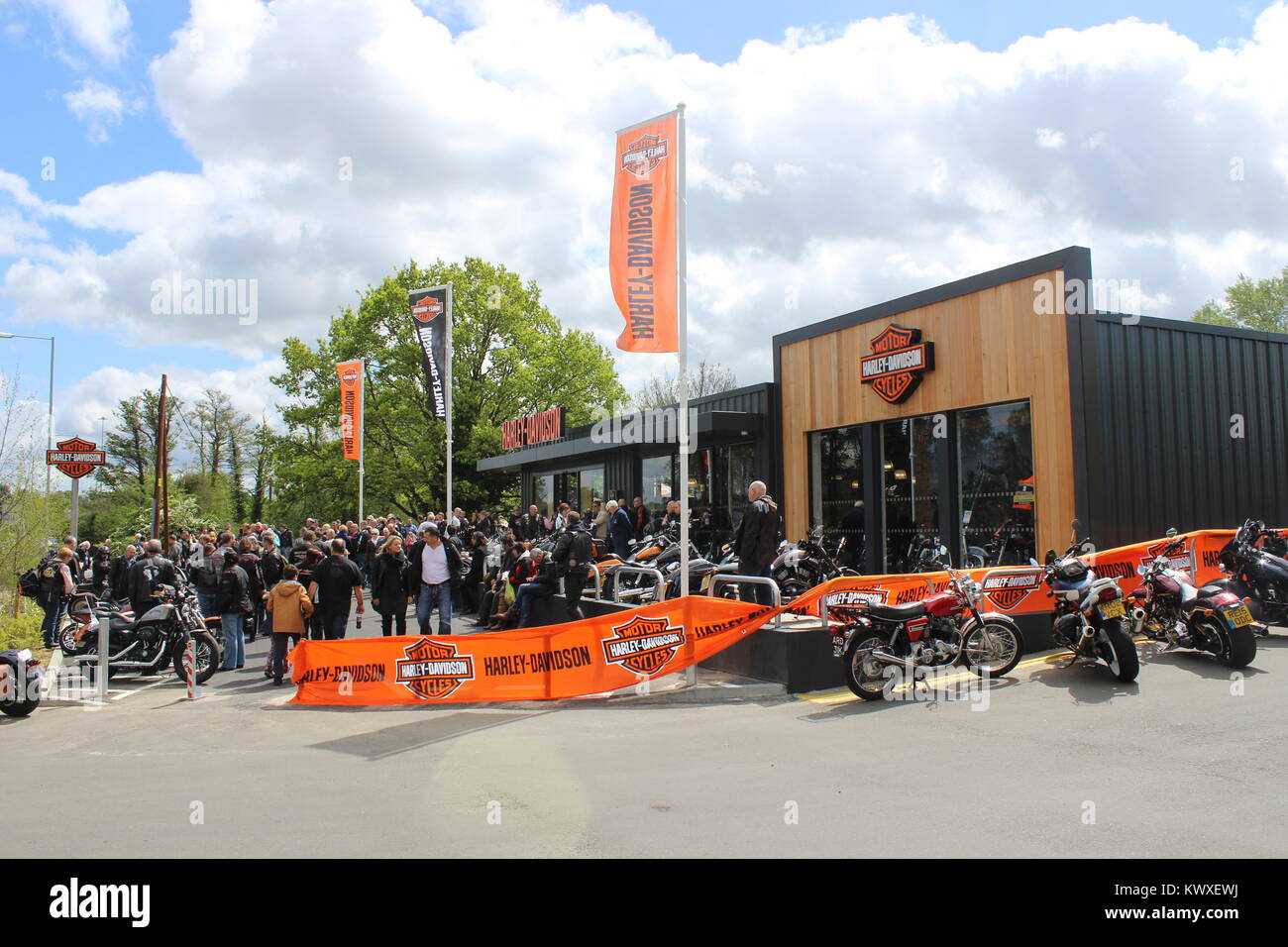 Harley Davidson Open Day - Reading (UK Stock Photo - Alamy