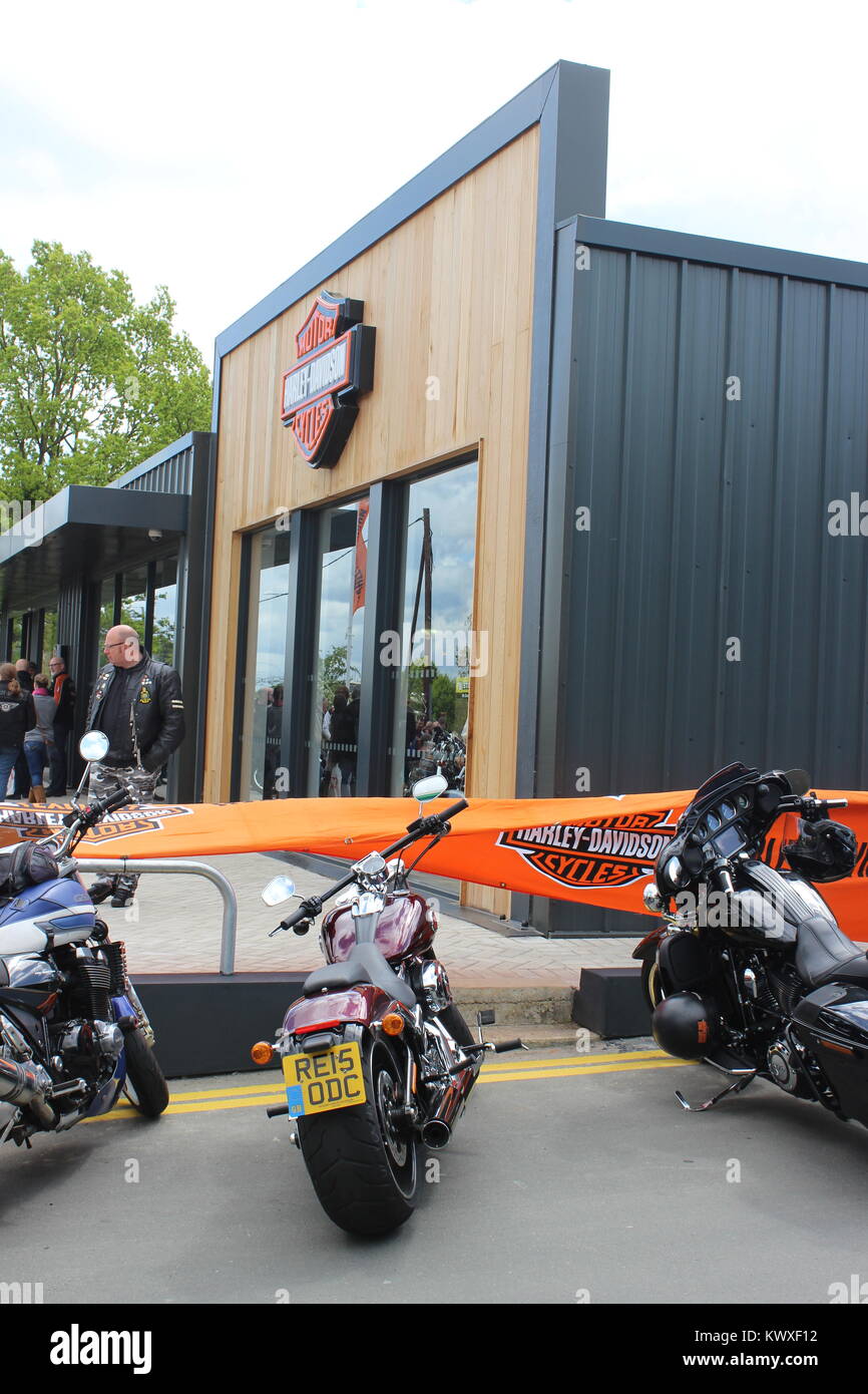 Harley Davidson Open Day - Reading (UK Stock Photo - Alamy
