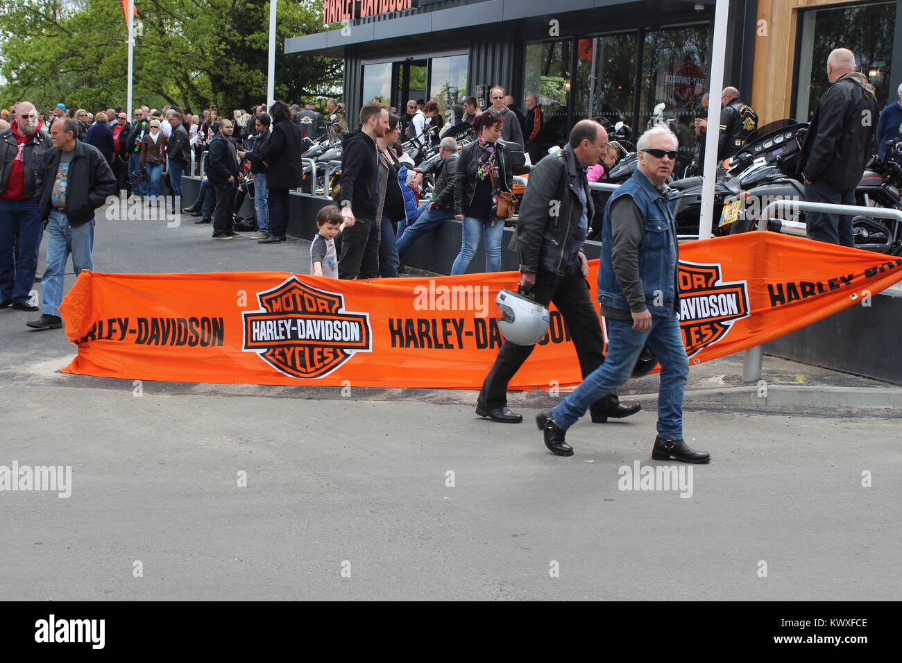Harley Davidson Open Day - Reading (UK Stock Photo - Alamy