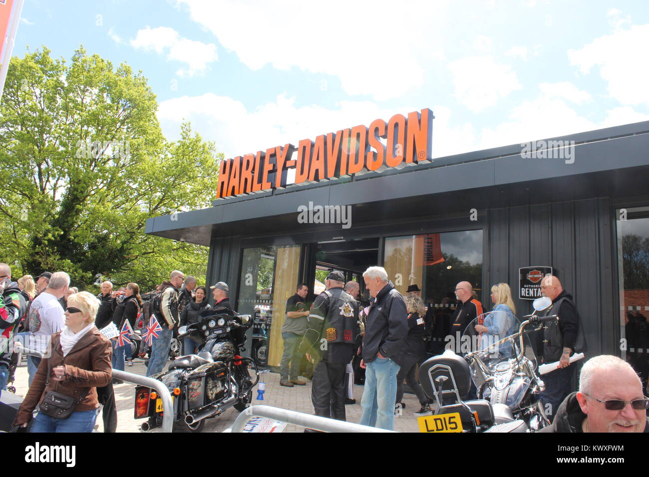 Harley Davidson Open Day - Reading (UK Stock Photo - Alamy