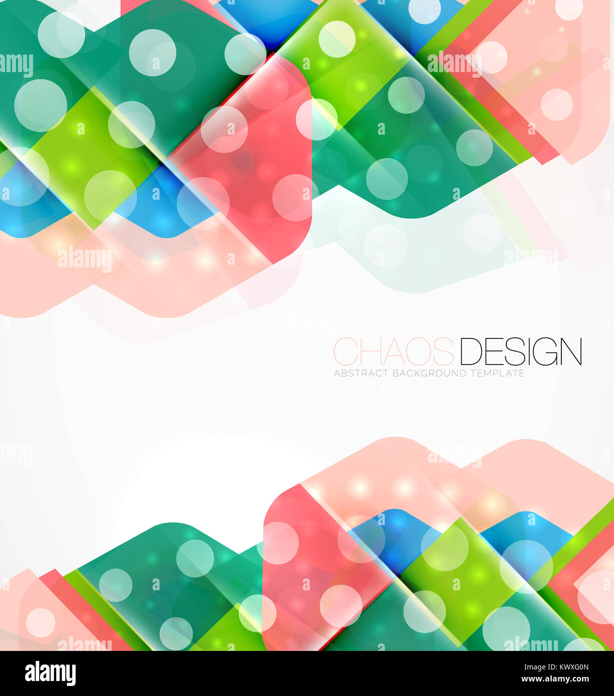 Geometric abstract background, light and shadow effects with ...