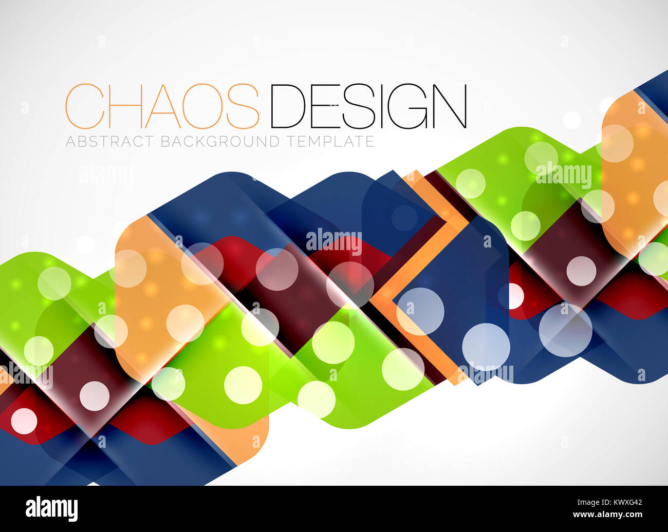 Geometric abstract background, light and shadow effects with ...